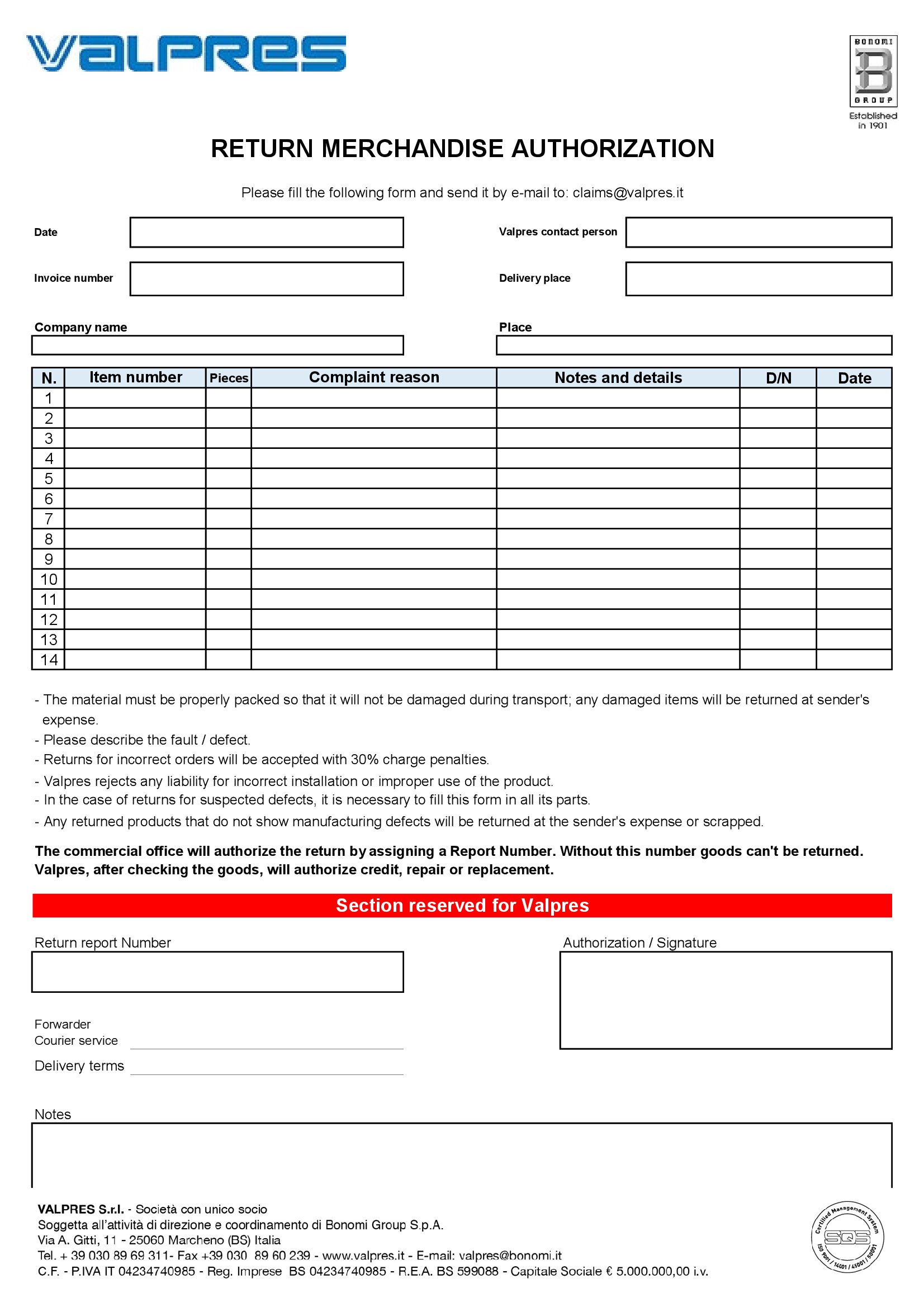 Valpres S.r.l. - Download